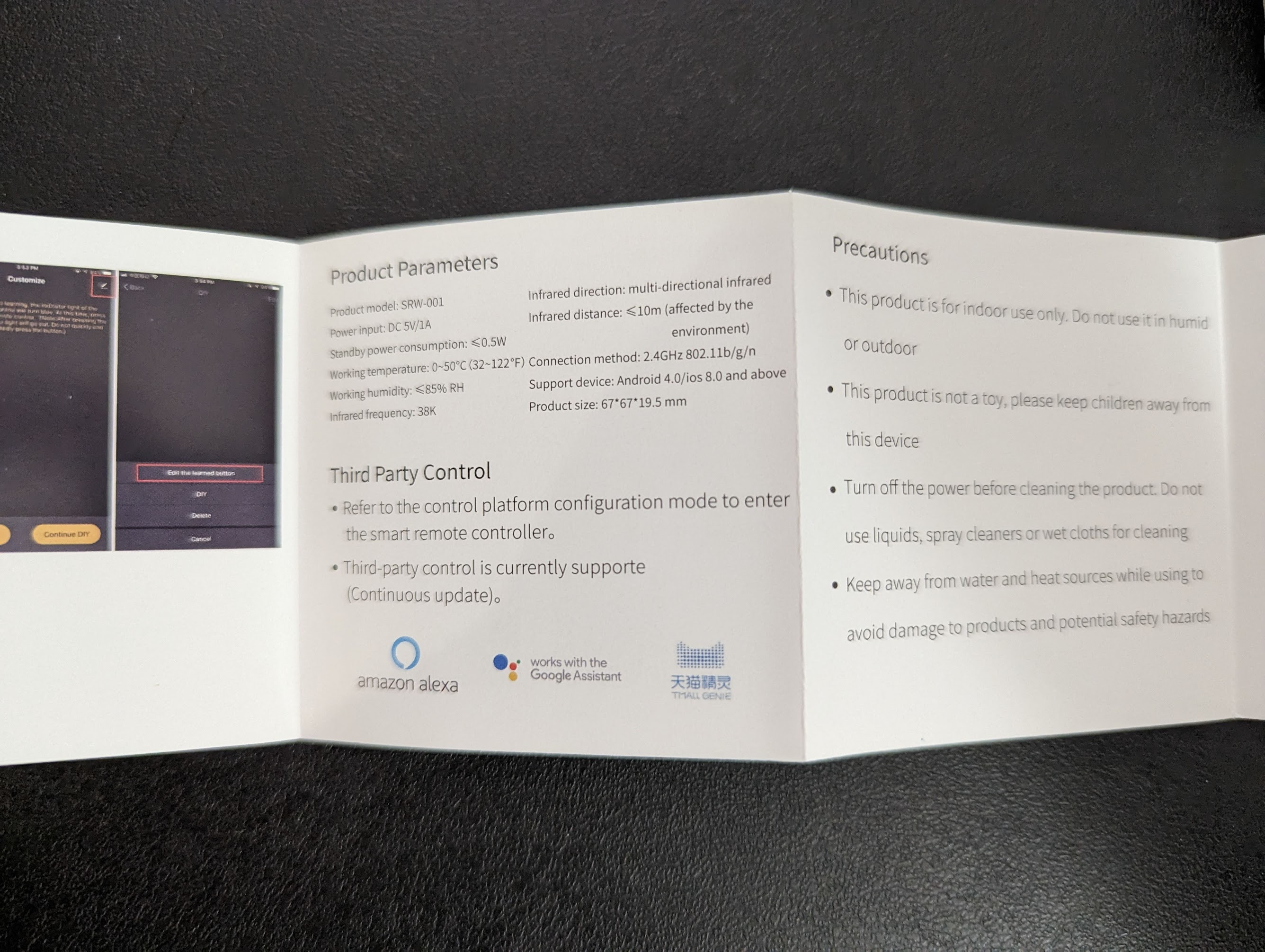 [BK7231N] Generic Smart Wi-Fi IR Remote Control from Temu