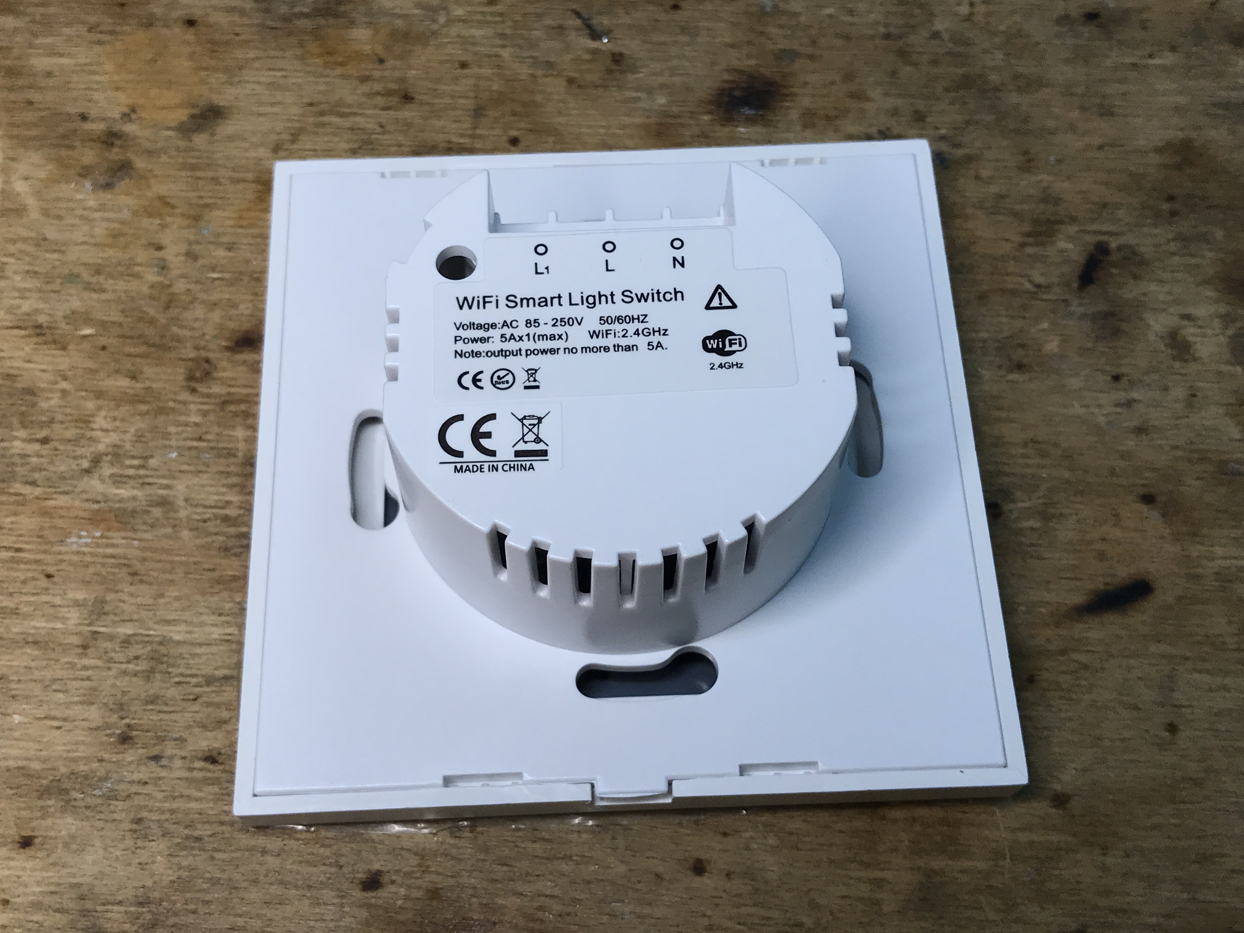 Włączniki światła Wifi Nas Sc01w 1 Nas Sc01w 3 [esp8266][pinout]