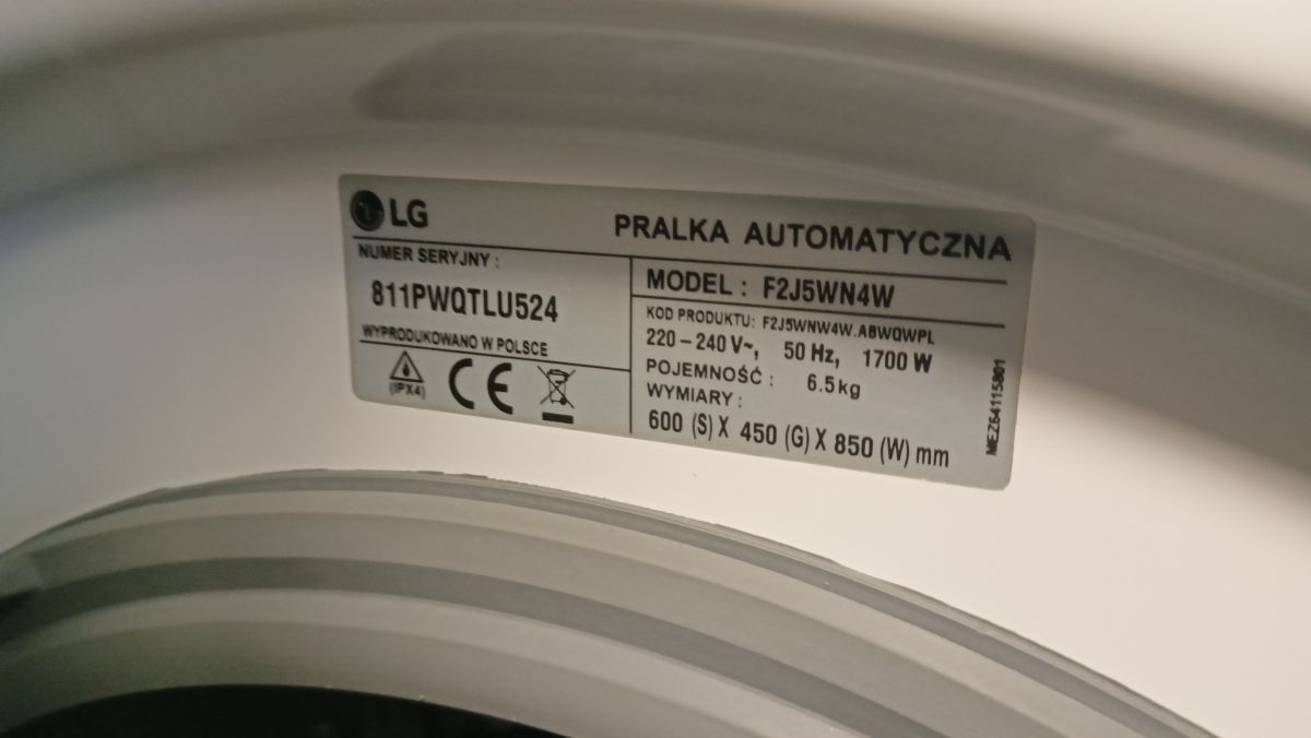 LG F2J5WN4W (EAX65392311) Jaka wartość rezystora R89 w module pralki