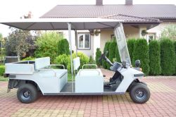 Schemat połączeń elektrycznych silnika i sterowania MELEX dwuosobowy