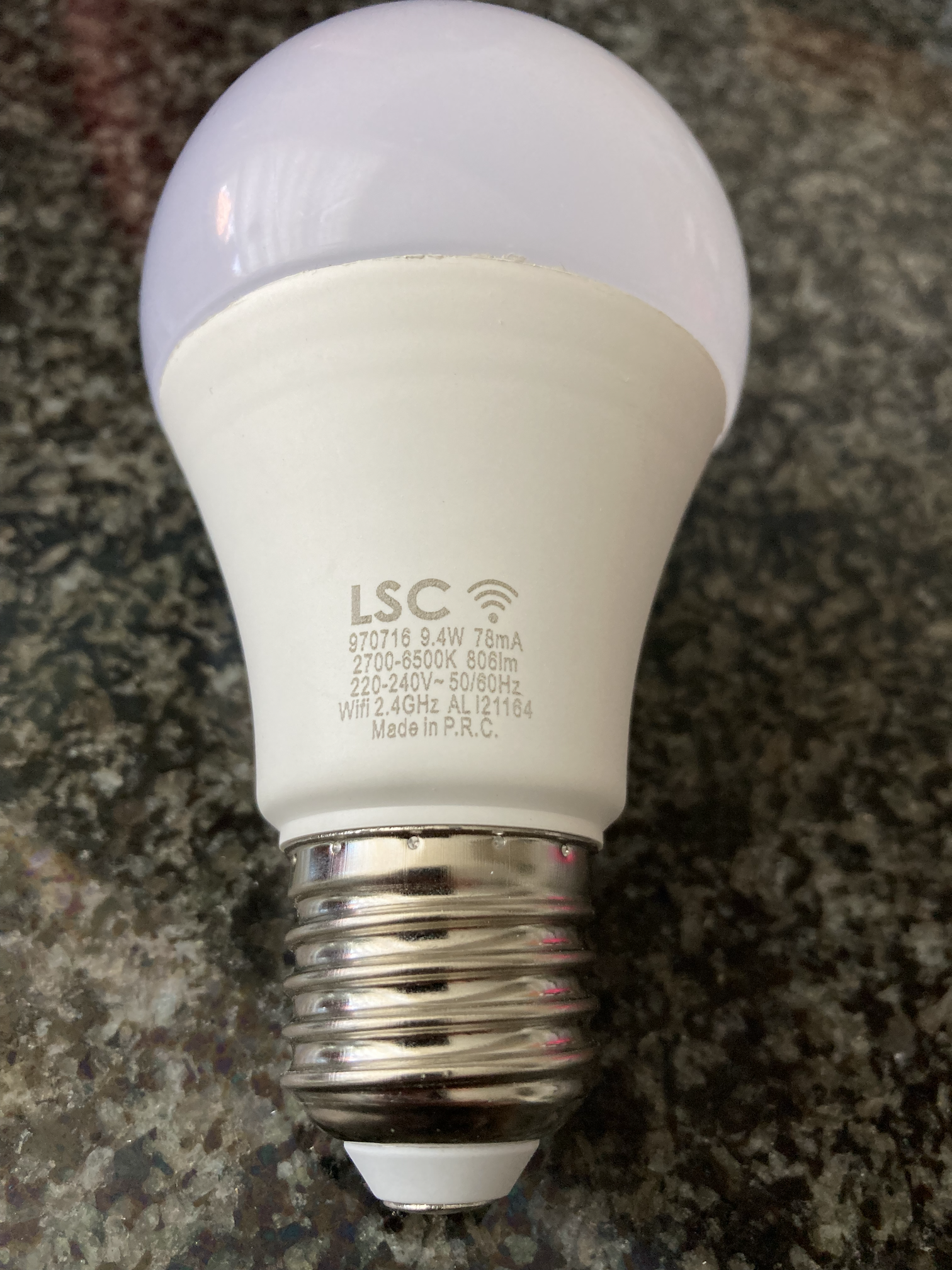 LSC Smart E27 806lm CW - BK7231T - elektroda.com