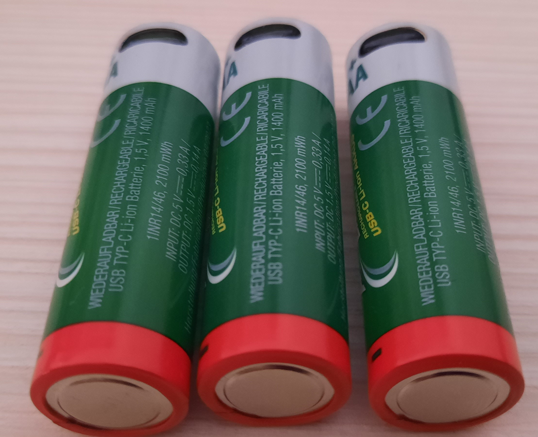AA Li-Ion battery charged with USB-C - elektroda.com