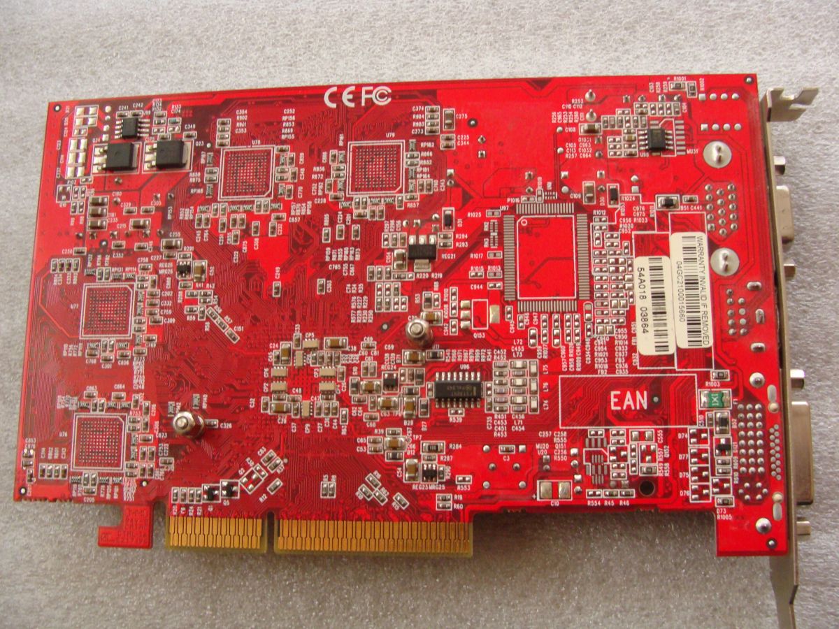 Sprzedam karty: GF9400GT, Radeon 9550, nVidia FX5200 AGP/PCI-E