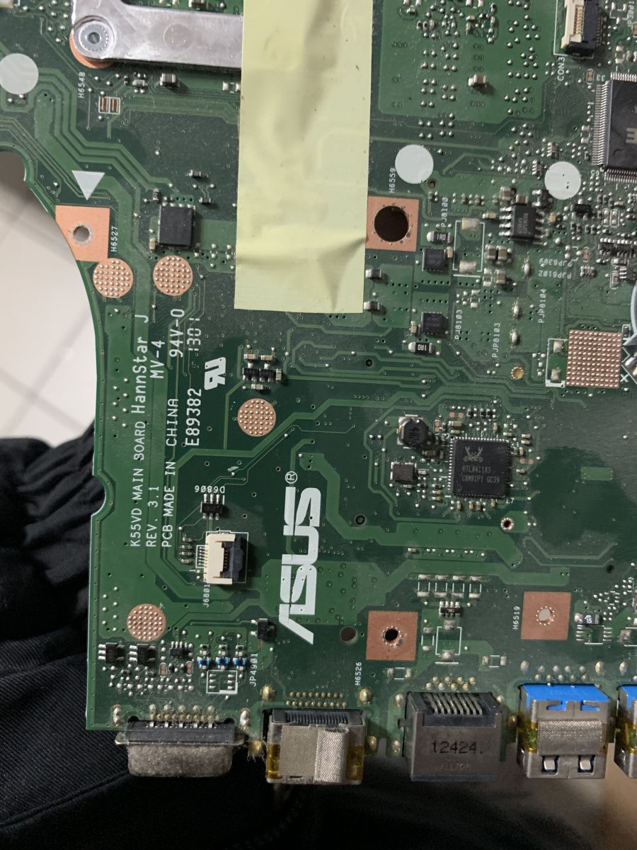 Asus K55vd nie startuje, grzeje się układ JC EL 530 - co to jest?