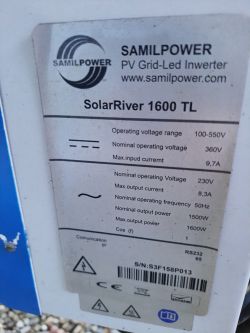 Samil Power SolarRiver 1600 TL – brak reakcji płyty sterującej. Jak ...