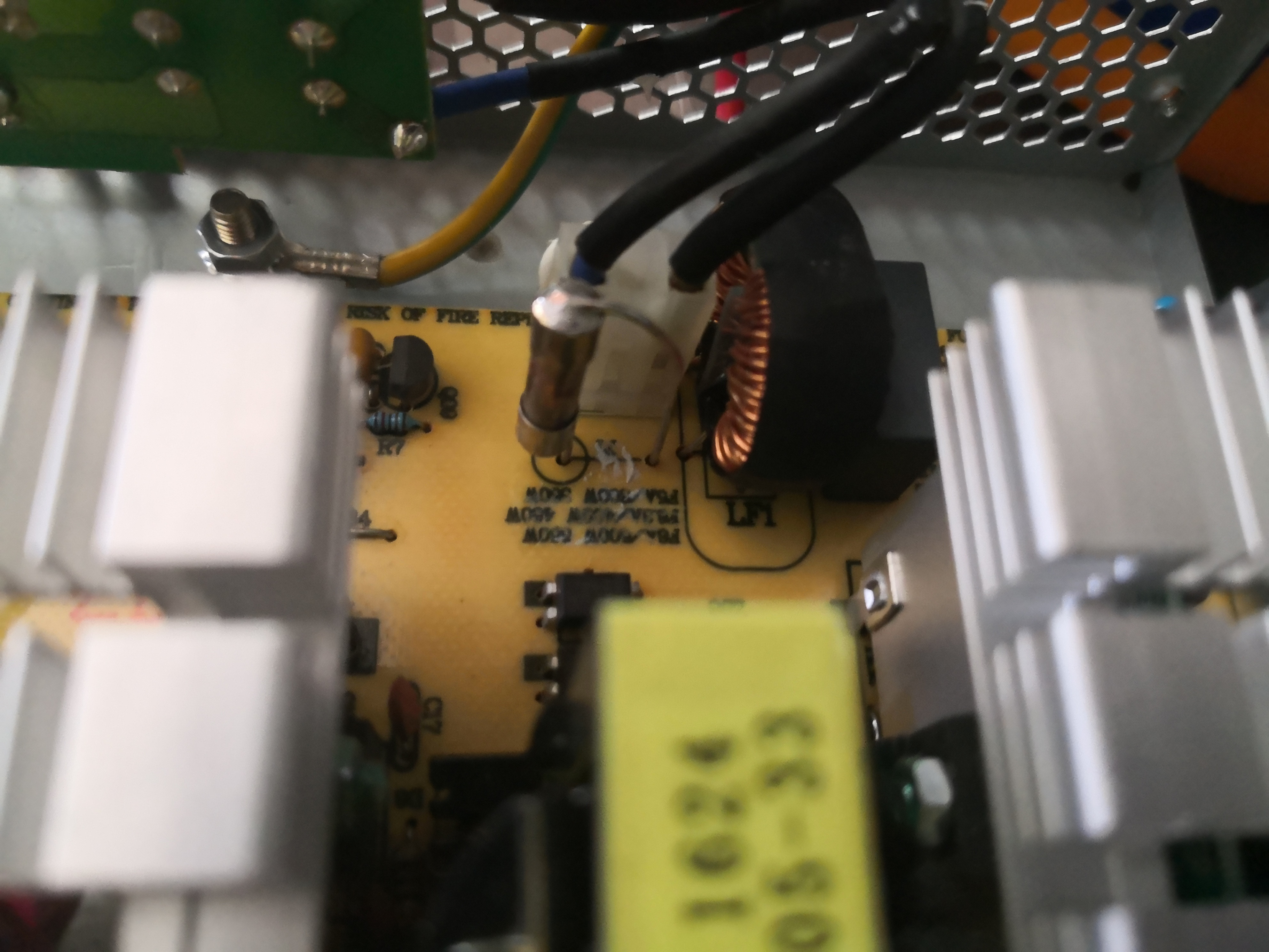 ATX LC Power LC500H-12 V2.2 - naprawa zasilacza wybija wyłącznik ...