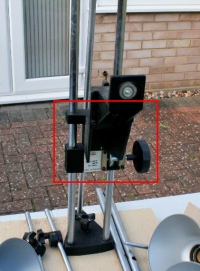 Stół do reprodukcji Krokus repro - mechanizm przesuwu