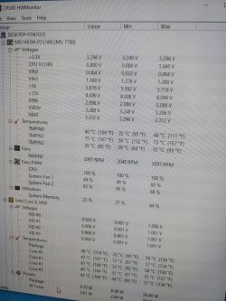 MSI h61m-p31 - czy bezpieczne używanie przy TMPIN1 102°C i montaż ...
