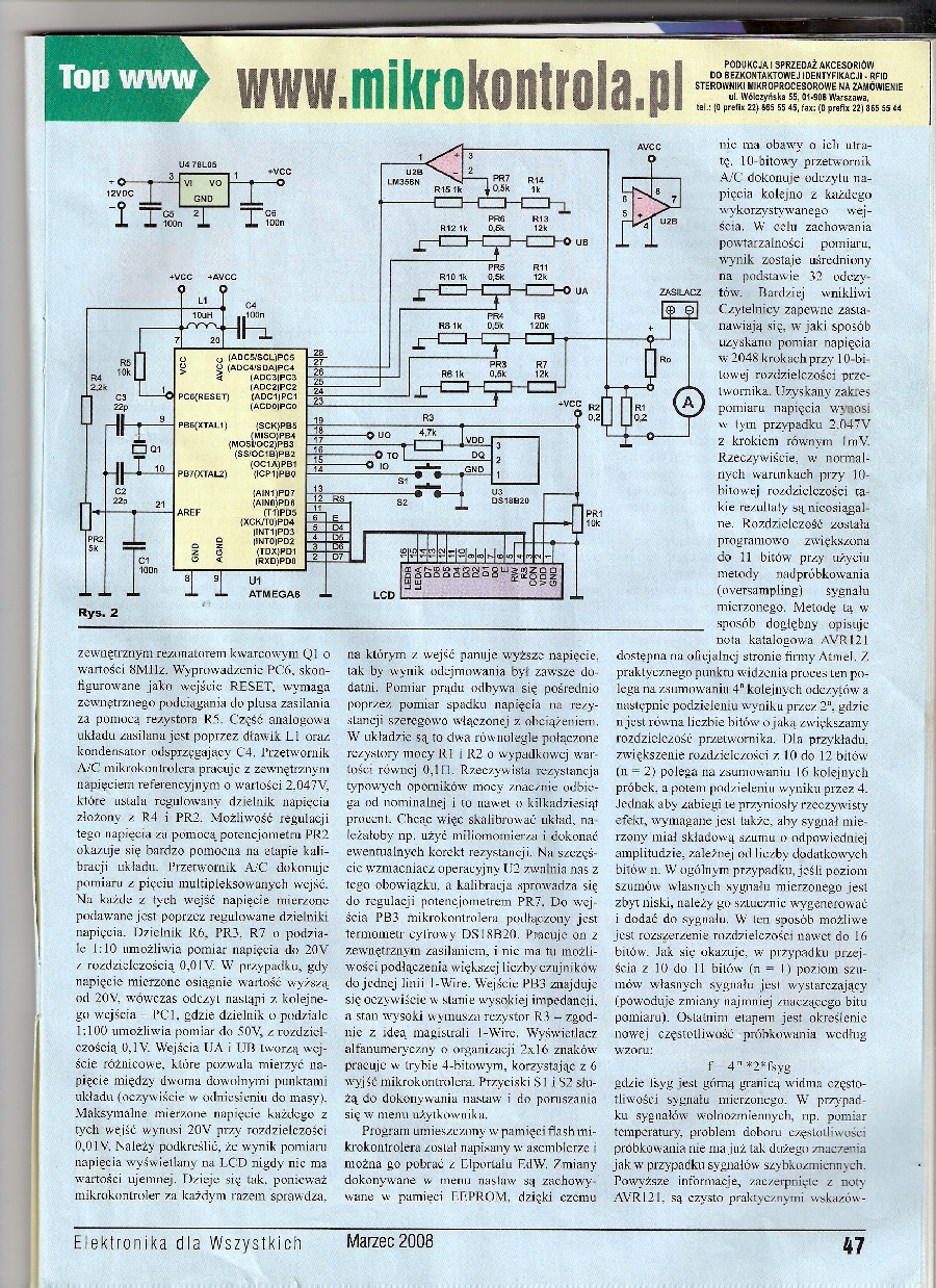 Dlaczego mój moduł woltomierza/amperomierza z termostatem źle mierzy?