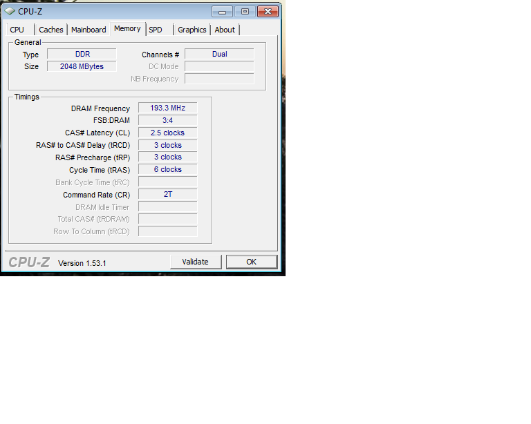 Jak podkręcić AMD Thoroughbred 1800+ na płycie z RAM Kingmax 1792 MB?