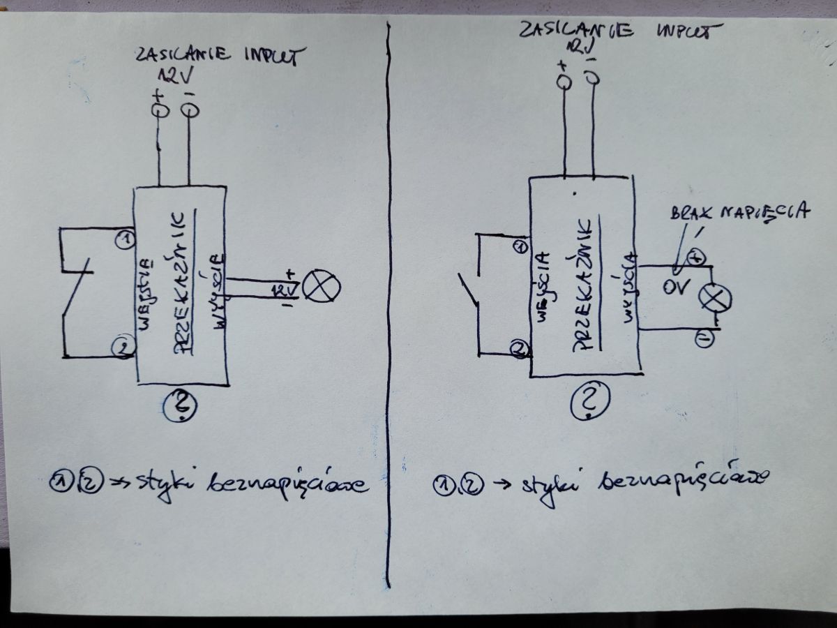 [Rozwiązano] Dioda LED 24V do sygnalizacji stanu czujnika deszczu ...