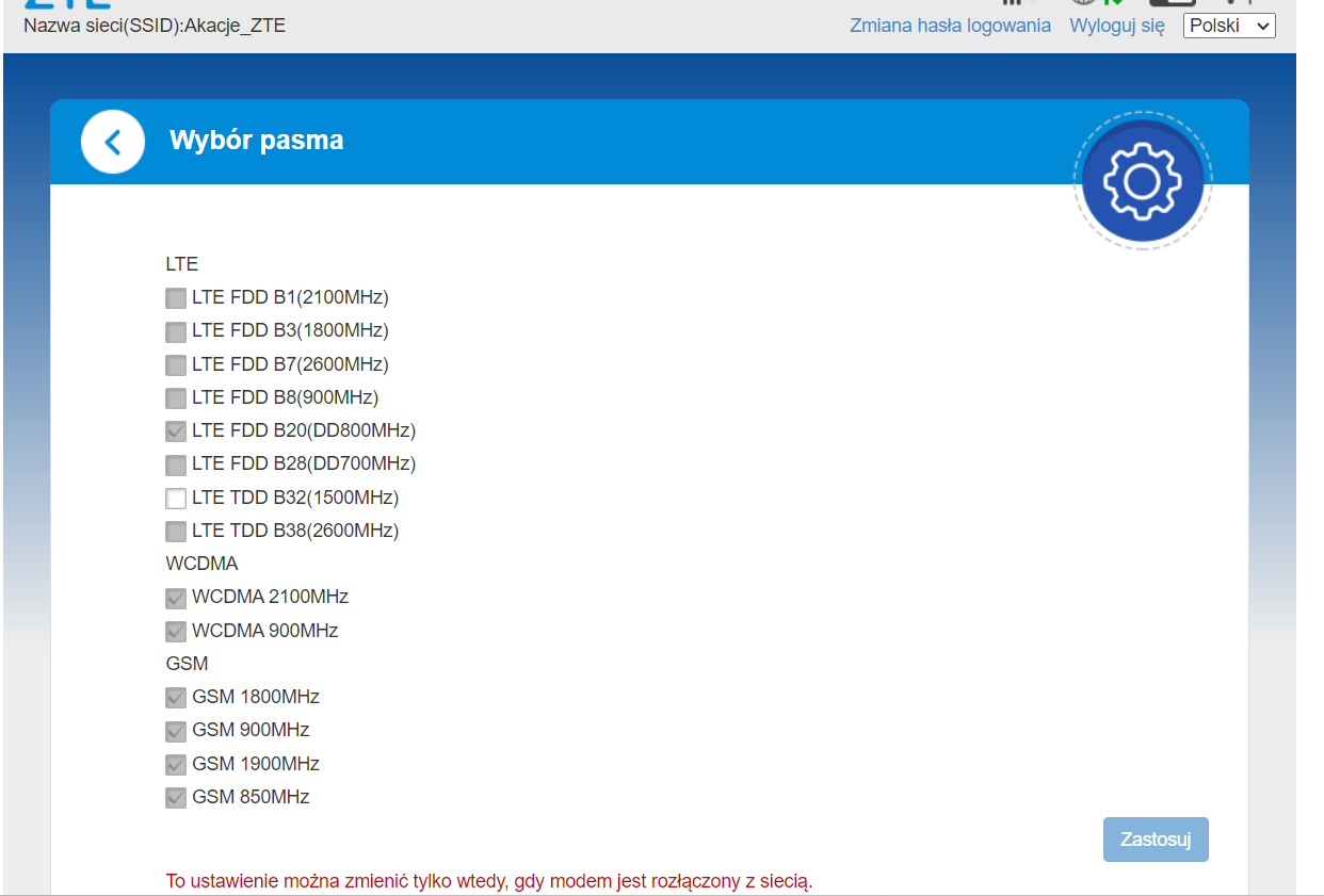 Dobór anteny zewnętrznej do routera ZTE MF289F - TS9, sieć T-Mobile ...