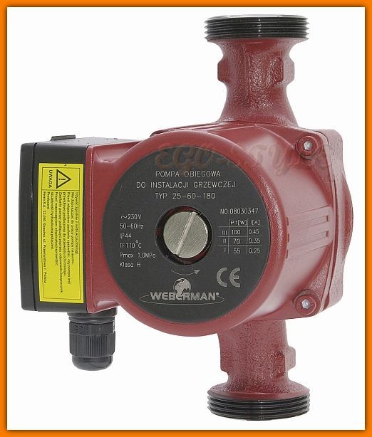 Czy wymieniać pompę CO Weberman 25-60-180 po 12 latach?