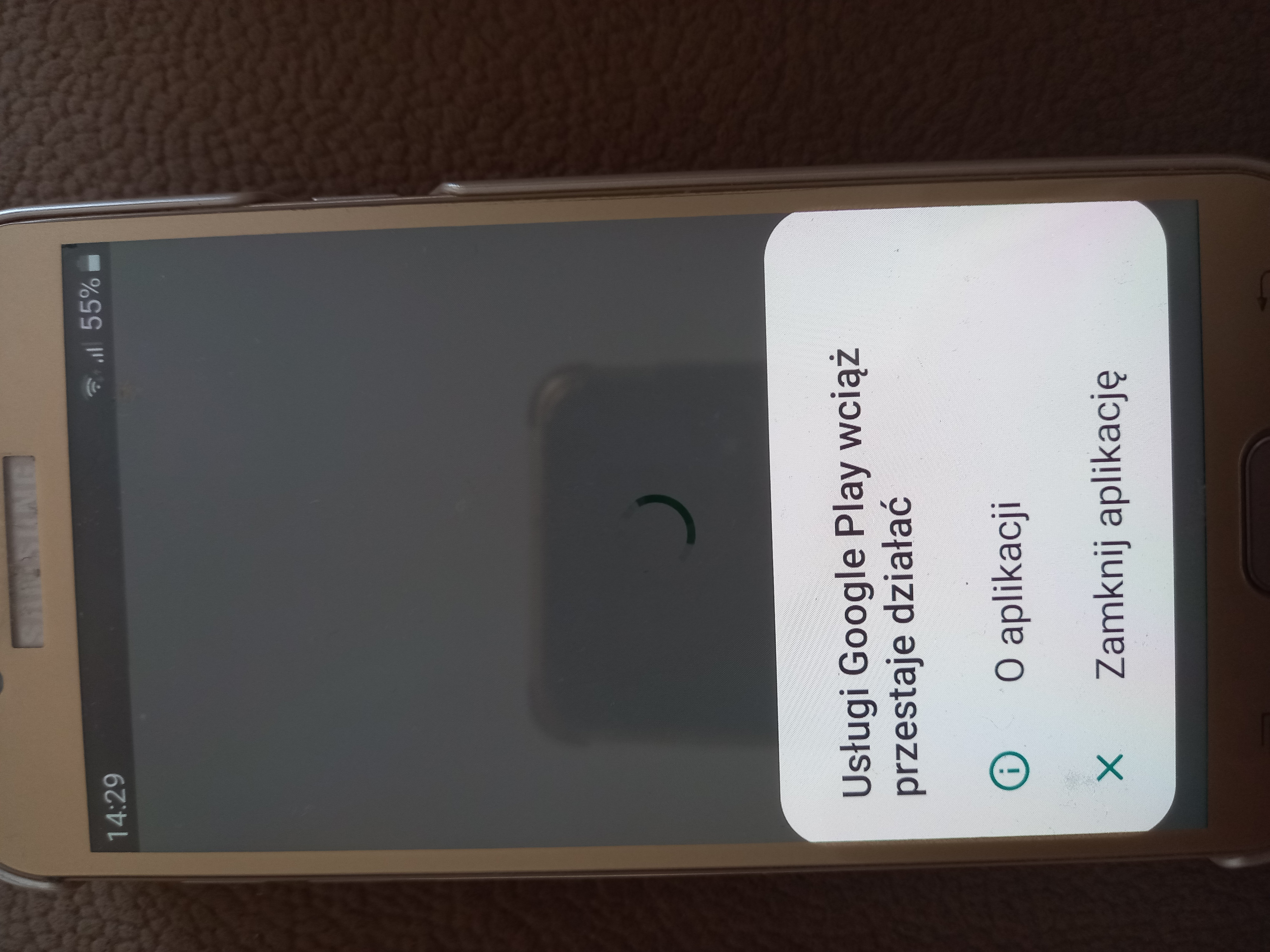 [Rozwiązano] Samsung Galaxy J5 - Usługi Google Play przestają działać na Androidzie 9