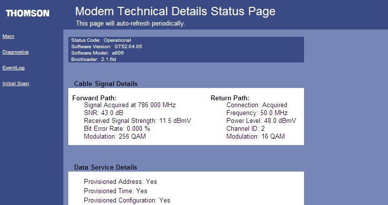 Częste rozłączanie internetu UPC na modemie Thomson - co może być ...