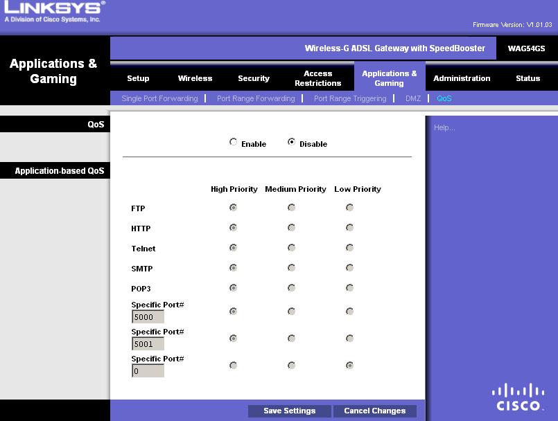DVR Vtvision VTV b 1104 + Router Linksys WAG54GS-EU