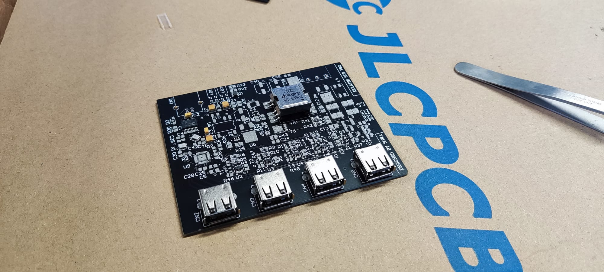 Isolated active high speed USB hub - elektroda.com