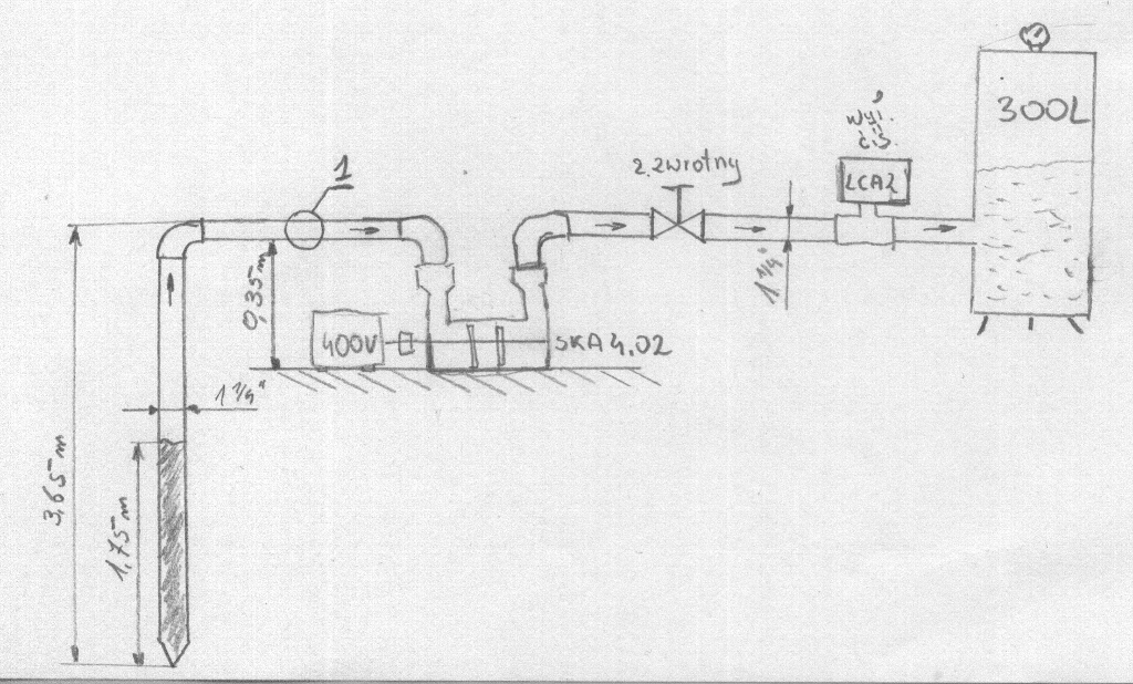 Czy można zamontować zawór zwrotny przed pompą na ssaniu w hydroforze?