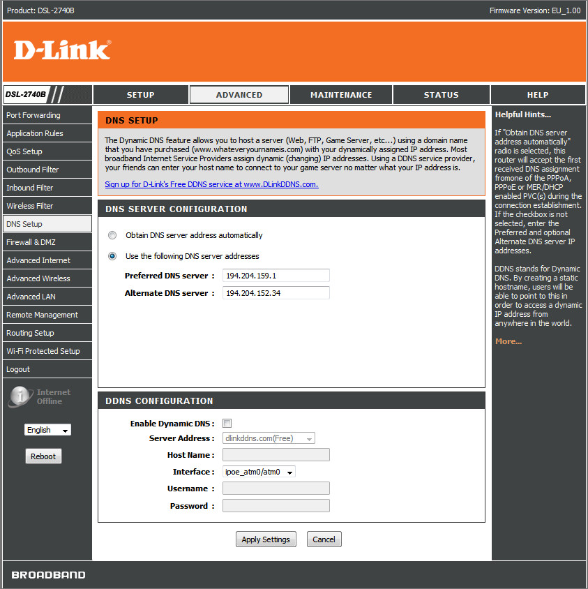 2 routery: TP-LINK TD-W8950N + D-LINK DSL 2740B i odblokowanie portów