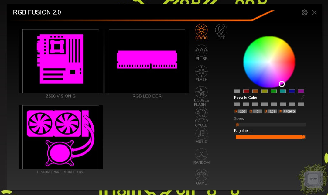 Gigabyte Aorus Waterforce X360 - Aorus Engine nie wykrywa chłodzenia