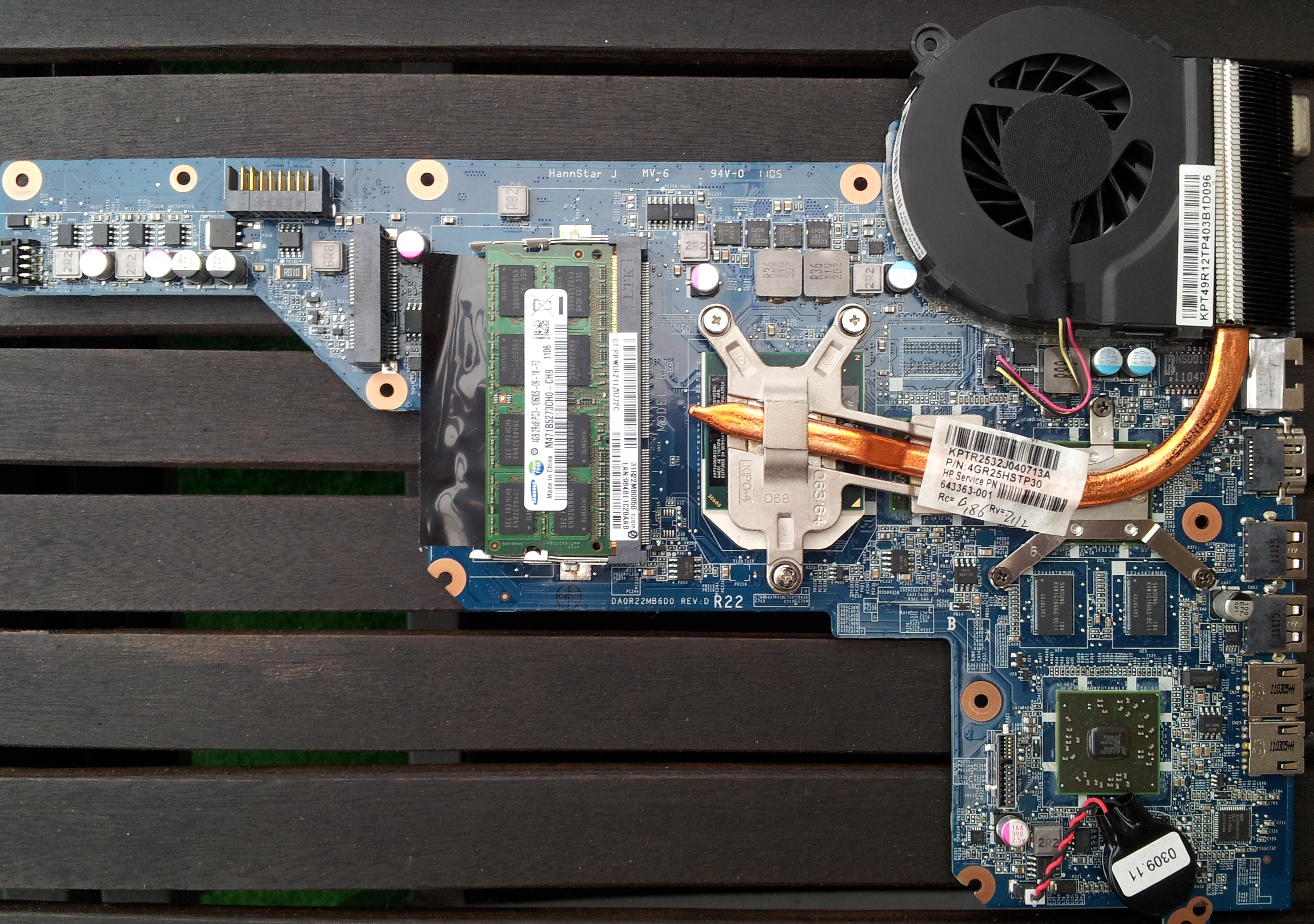 HP Pavilion G6 - Niewłaściwy obraz na matrycy komputera