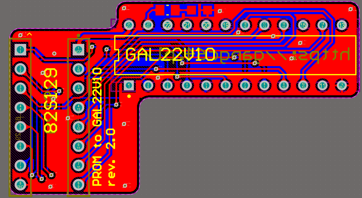 Zamiennik PROM na GAL22V10 dla Action Replay i Action Plus od Atrax