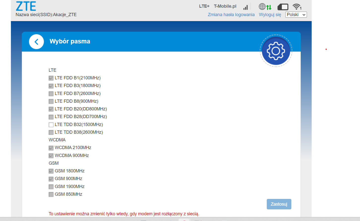 Dobór anteny zewnętrznej do routera ZTE MF289F - TS9, sieć T-Mobile ...