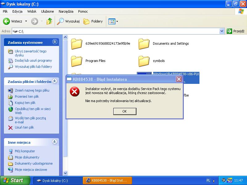 Błąd Debug Error w Microsoft Visual C++ przy uruchamianiu FT-Download3