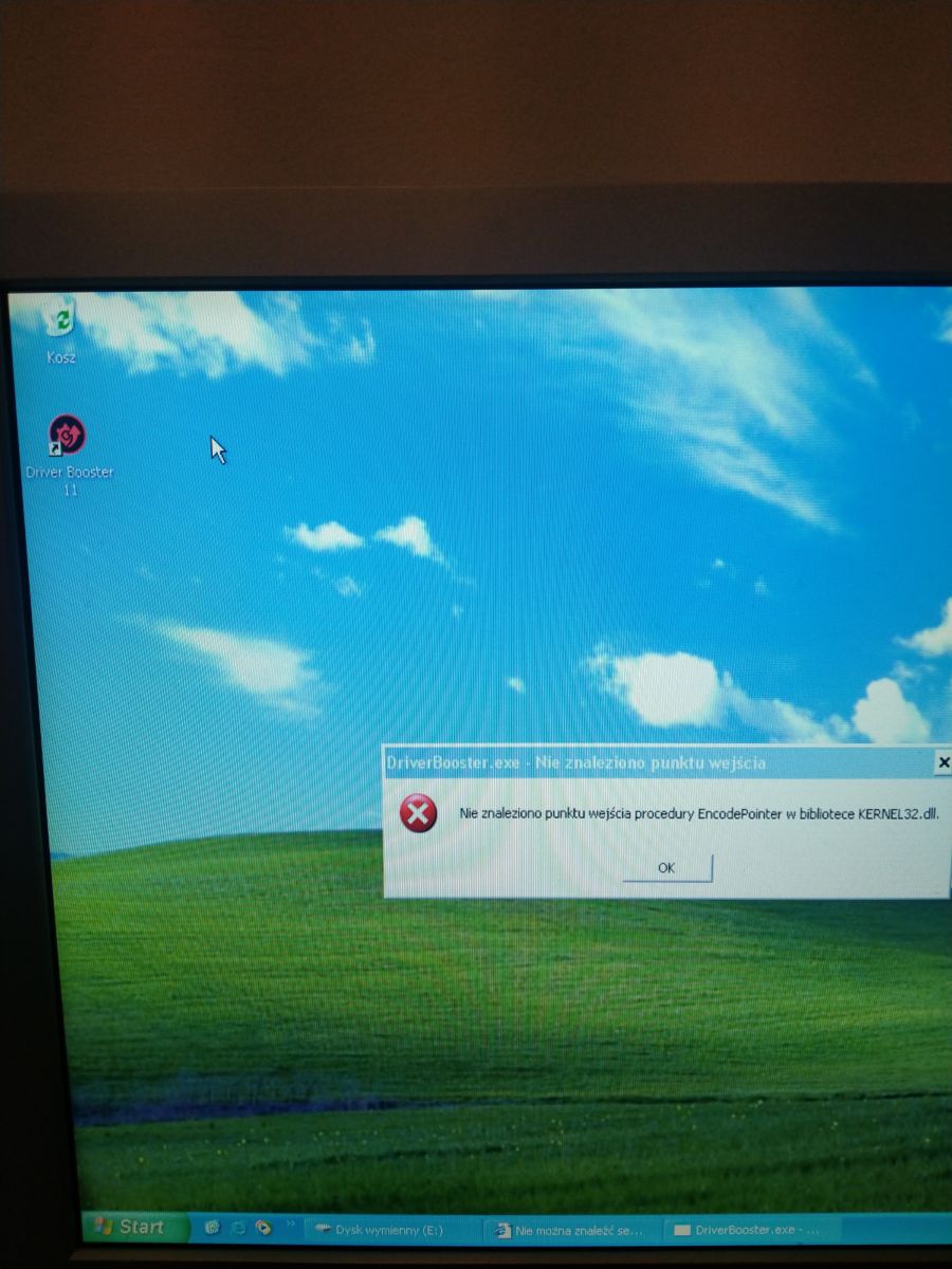 Windows XP - brak internetu, pomarańczowa lampka przy podłączeniu Ethernet