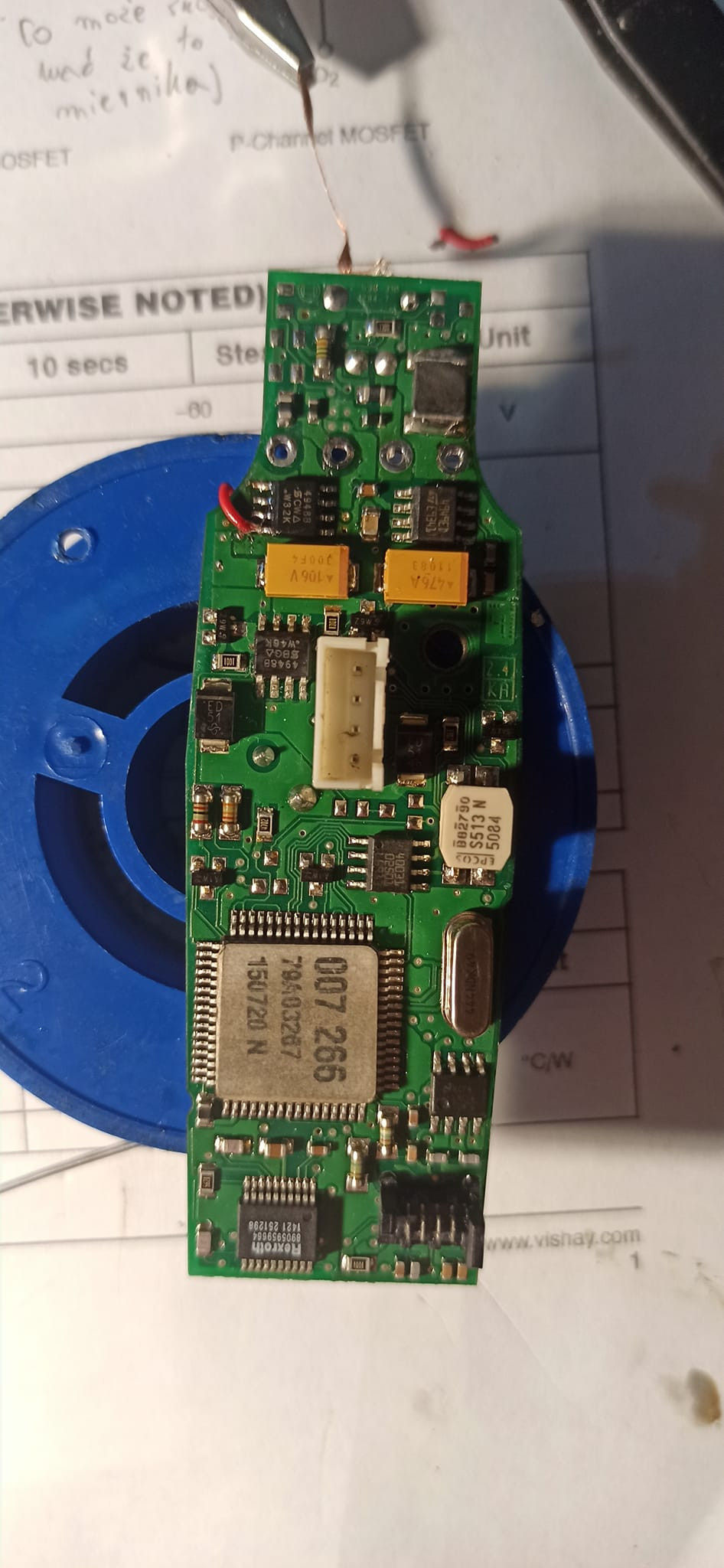 [Rozwiązano] Pytanie o błędy w rozdzielaczu Bosch Rexroth SB23: wymiana spalonego MOSFET SI4948B