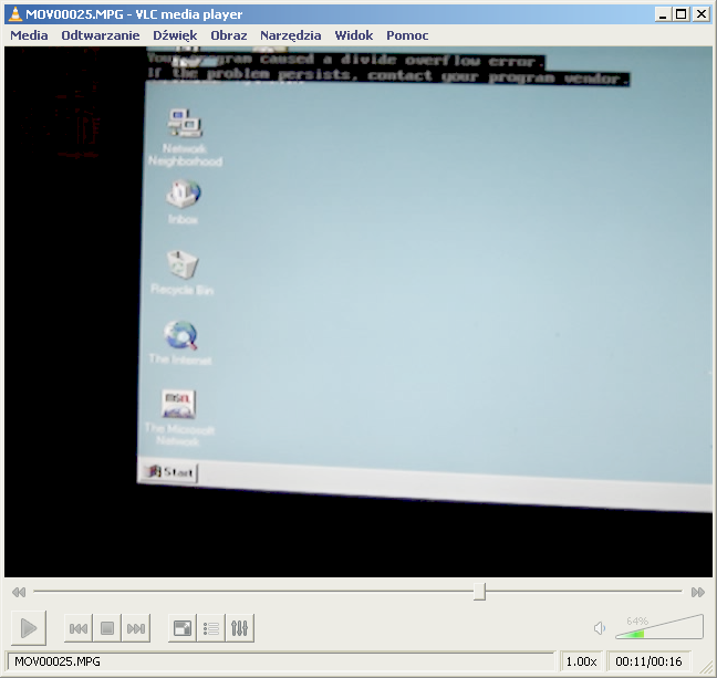 Komputer 486 z Windows 95 resetuje się po starcie - jak naprawić?