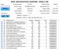 WD2001FASS-00WB - dane w plikach sa zamieniane na spacje