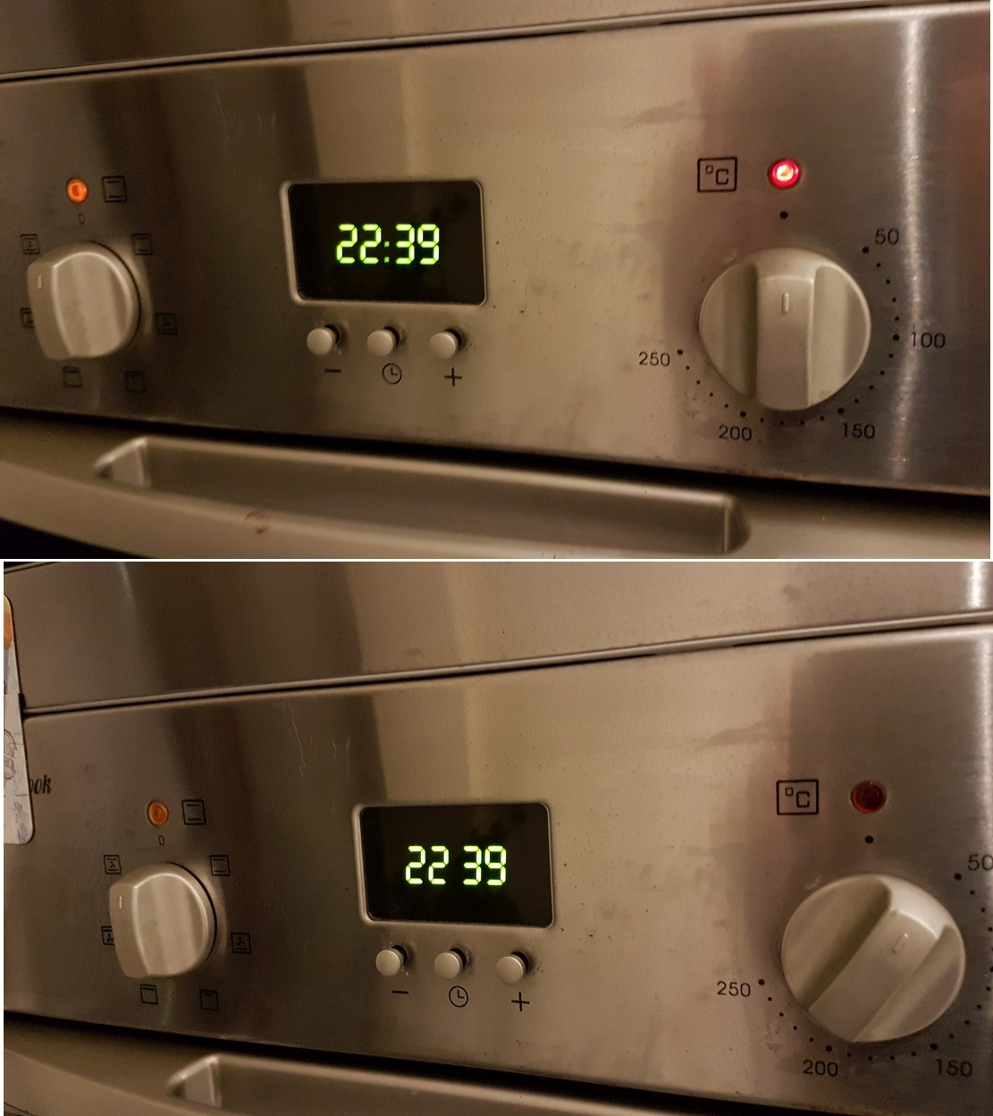 Piekarnik Mastercook M5X - lampki świecą w wyłączonym piekarniku