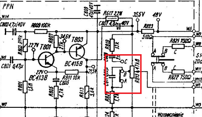 Radmor 5102 - Cyfrowy potencjometr głośności z obejściem odczepu konturu