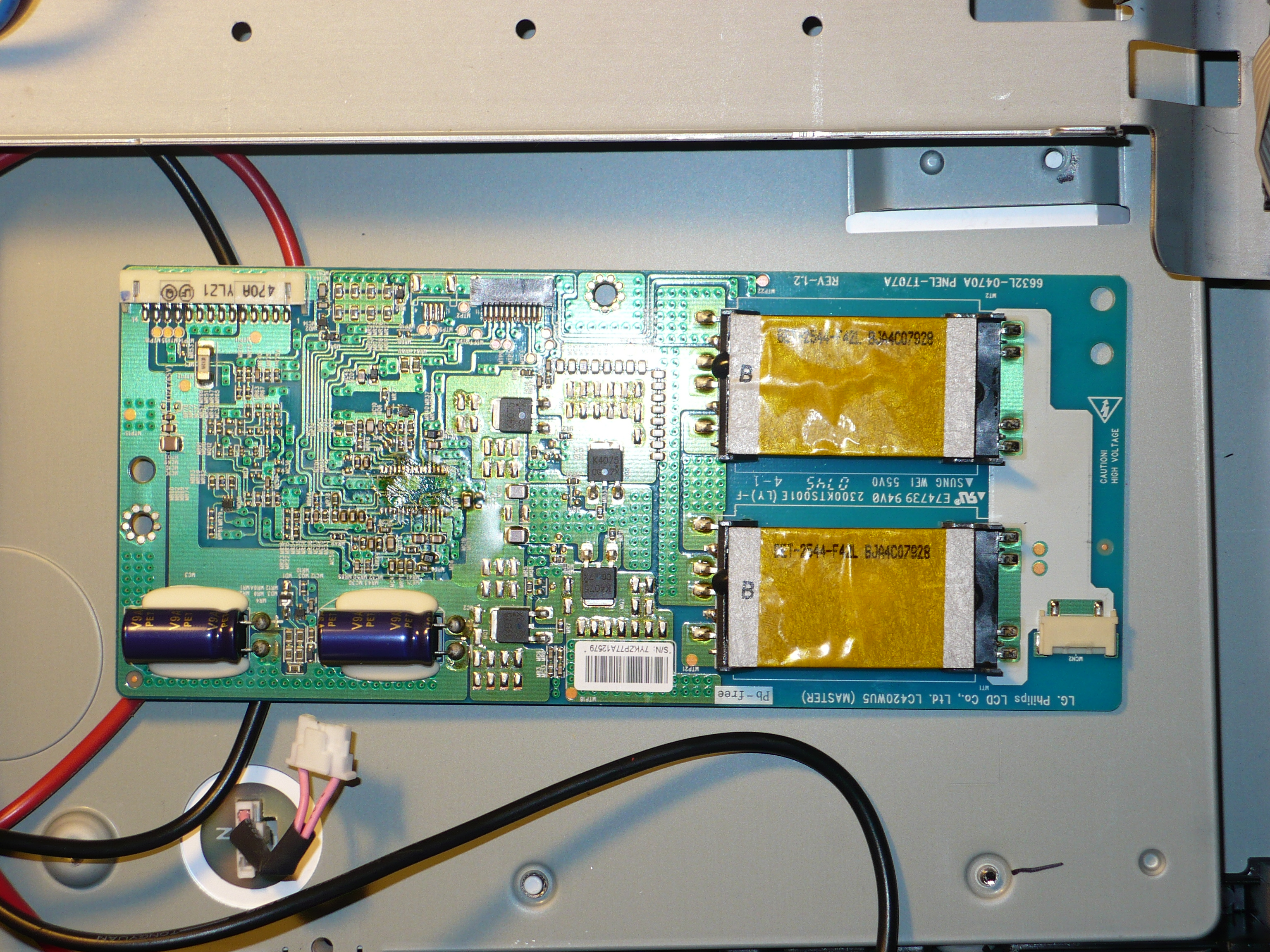 [Sprzedam] 6632L-0470A 6632L-0471A Philips LCD 42 - elektroda.pl