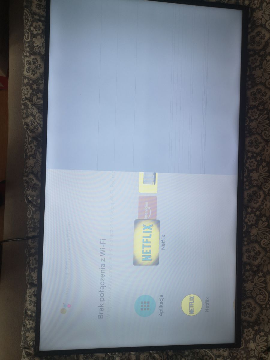 [Rozwiązano] Sharp 50BL3EA T-con czy matryca. Czarny ekran lub pół obrazu