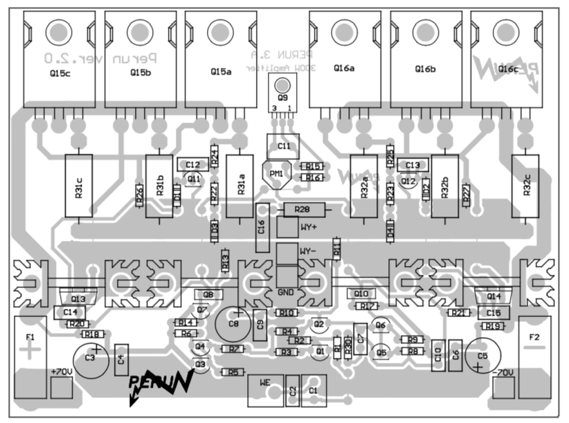 Wzmacniacz audio model - PERUN 1.A dane konstrukcyjne. - 5