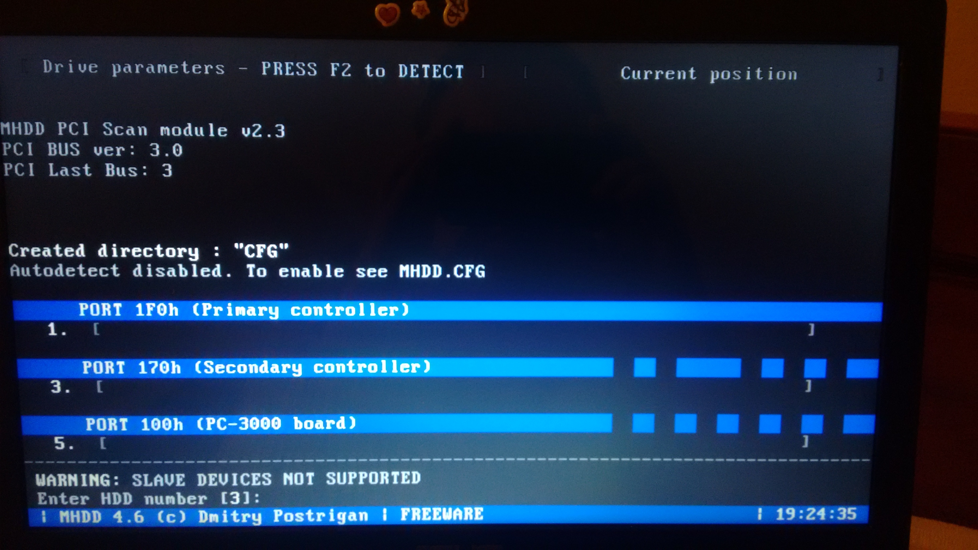 MHDD 4.6 - Program nie wykrywa dysku twardego na laptopie, co zrobić?