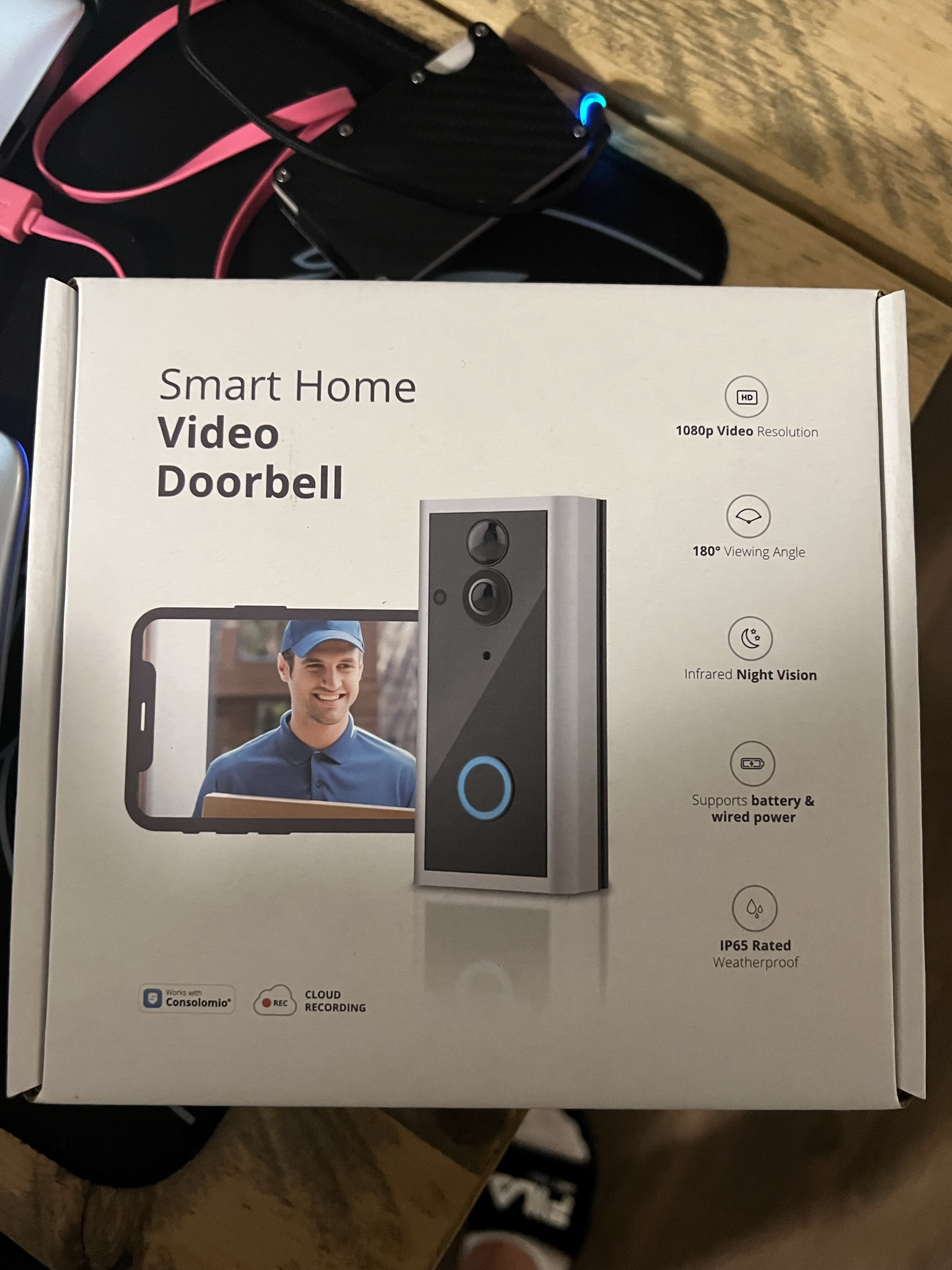 How to Reprogram SMART Doorbells with Camera, SD Slot, IP65 for App ...