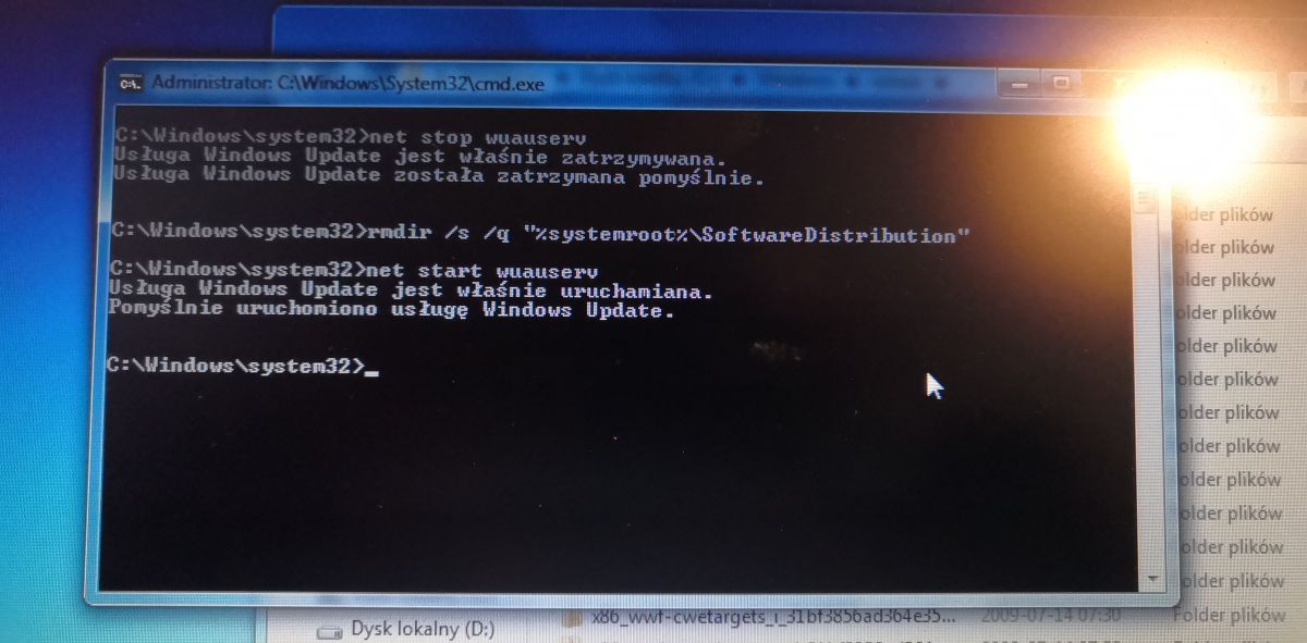 Trwałe, stałe zablokowanie usług aktualizacji Windows Update dla Windows 7.