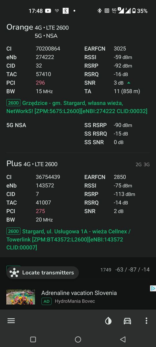 [Rozwiązano] Internet domowy LTE/5G pod Stargardem, pomoc w dobiorze ...