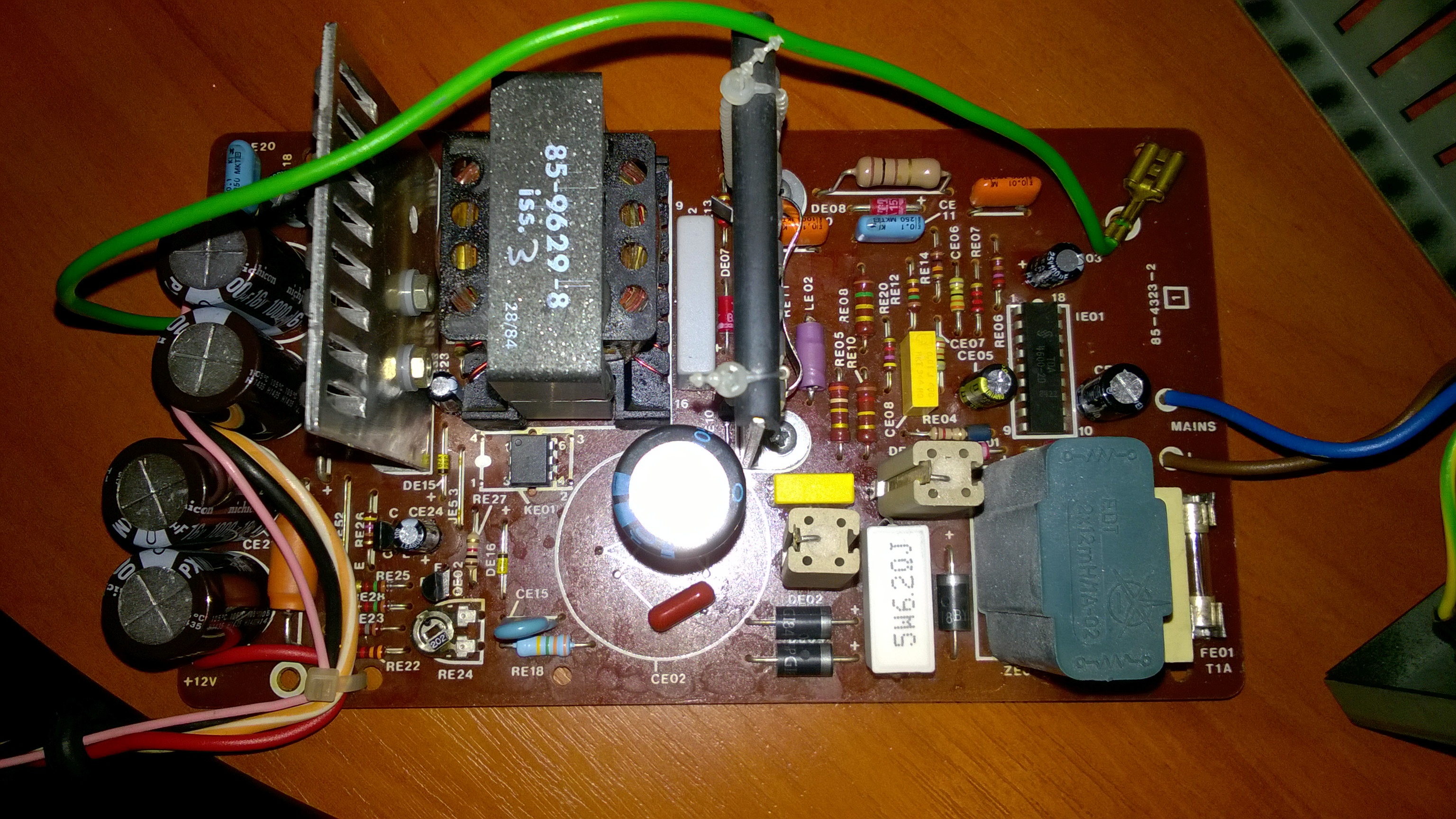 Zasilacz na bazie TDA4600-2D - Próbkuje po pewnym czasie