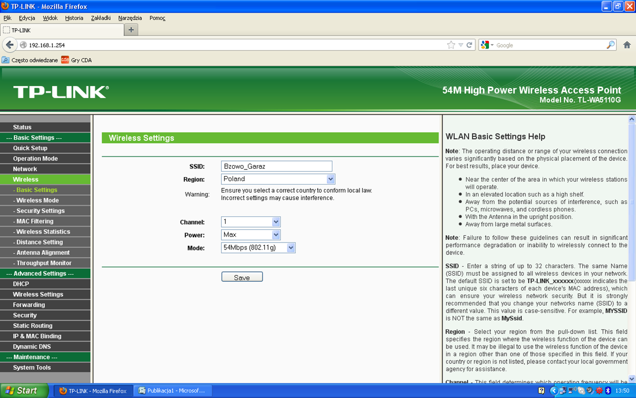 Livebox 1.1 - Jak zestawic połączenie m iedzy dwoma budynkami 30-40 m