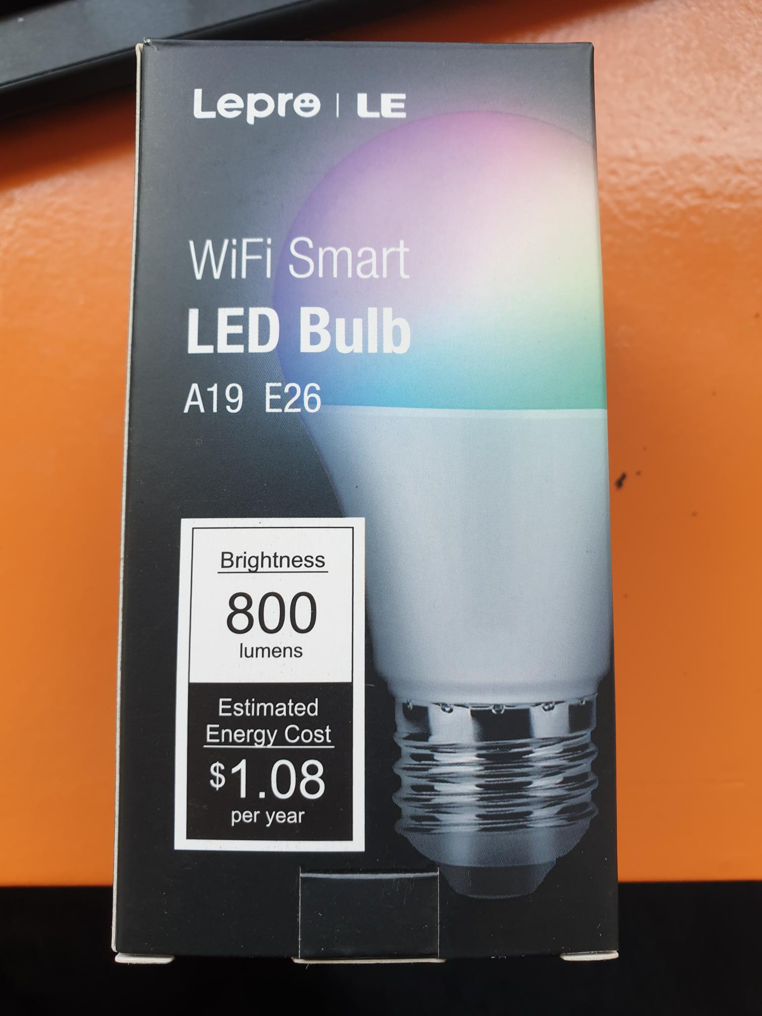 [BK7231T/WB2L] Lepro LE Wifi Smart LED Bulb A19 E26 Model No. 901003-US ...