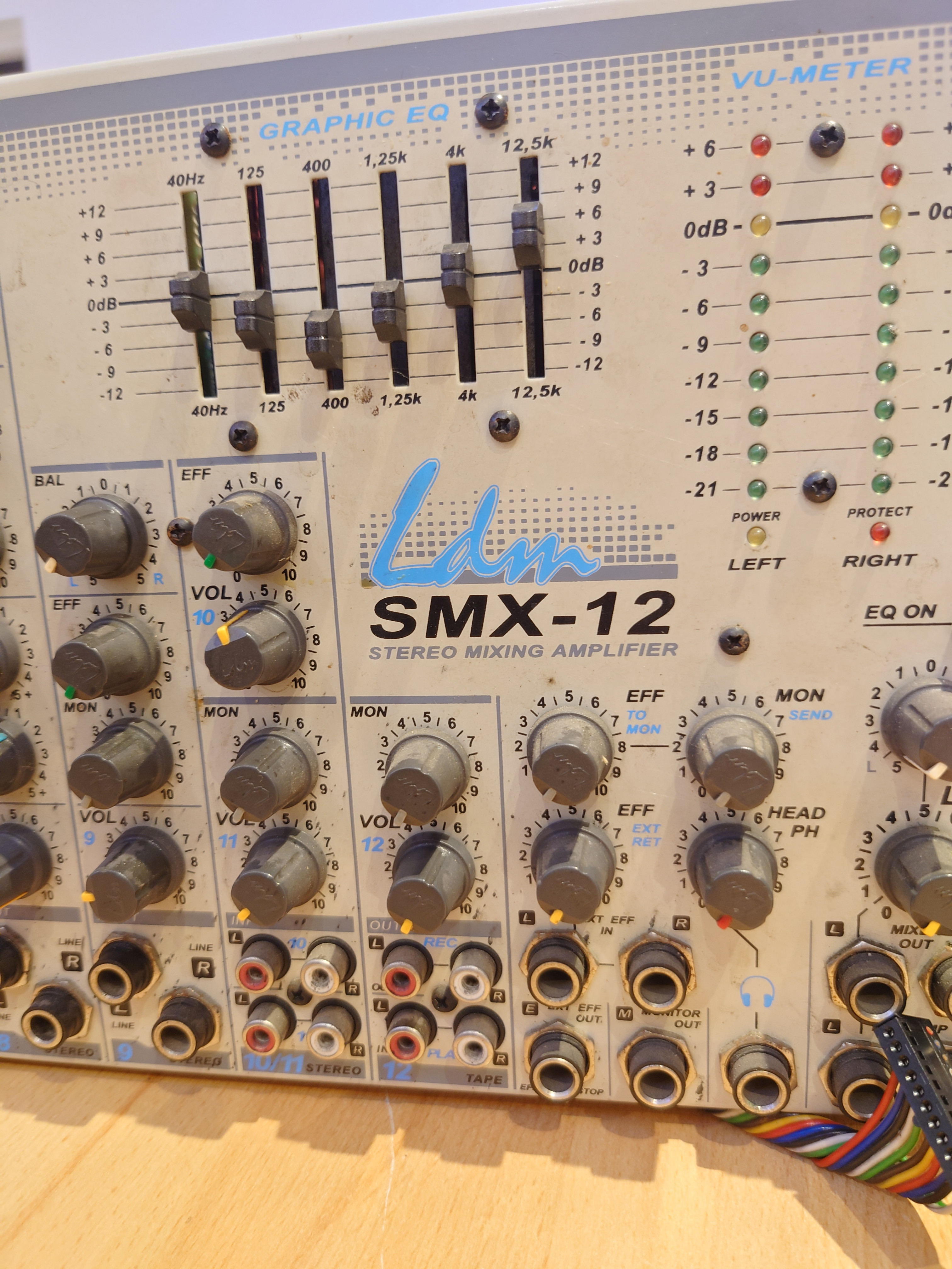 Właściwe kondensatory do powermiksera LDM SMX-12, możliwe inne uszkodzenia