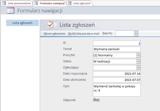 [Rozwiązano] Access 2013 - Modyfikacja szablonu bazy danych - zmiana ...