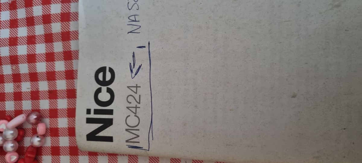 Podłączenie sterowania smartfonem do Nice MC424 - brak reakcji na ...