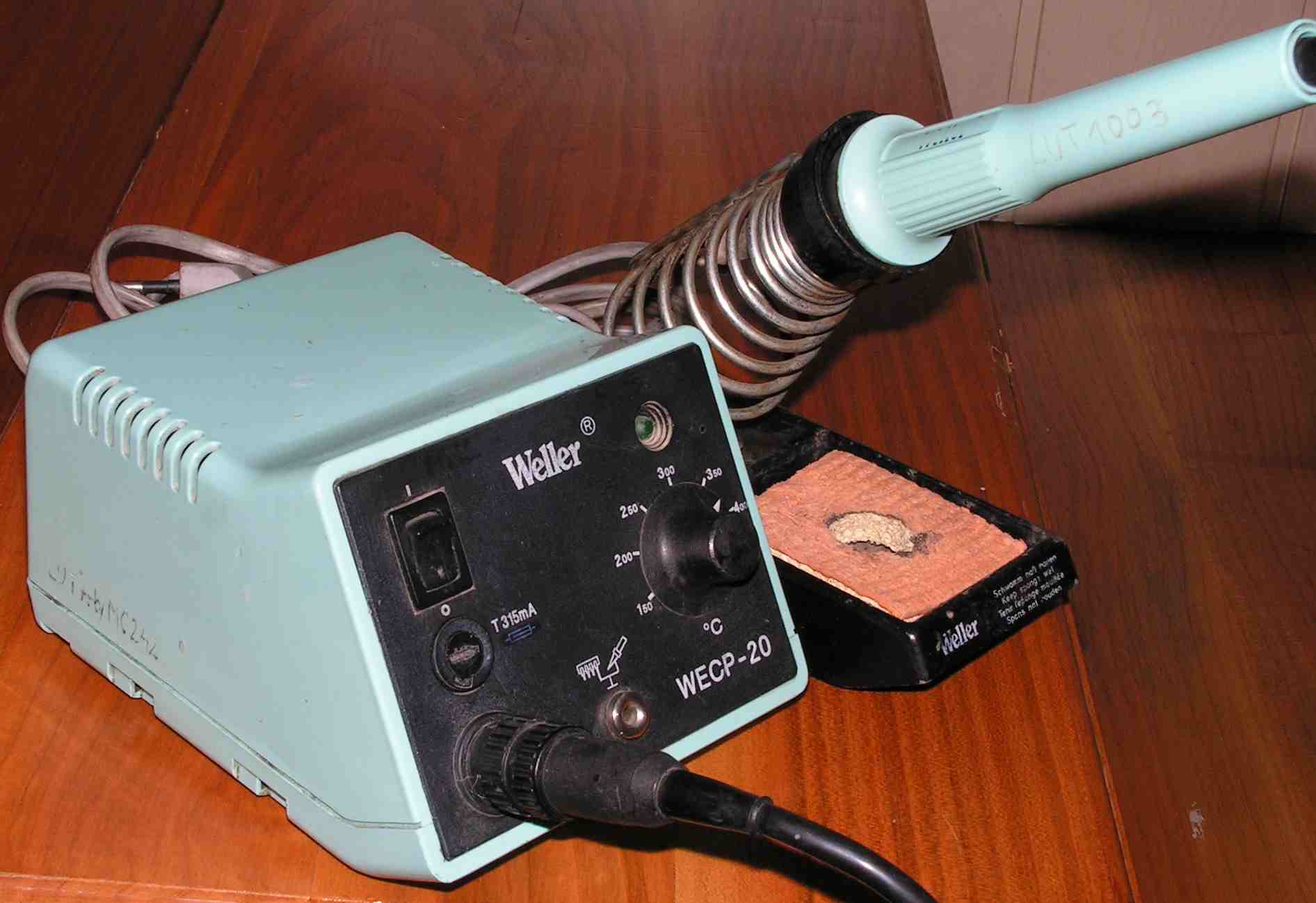 Sprzedam stacje luownicza WELLER WECP 20 - elektroda.pl