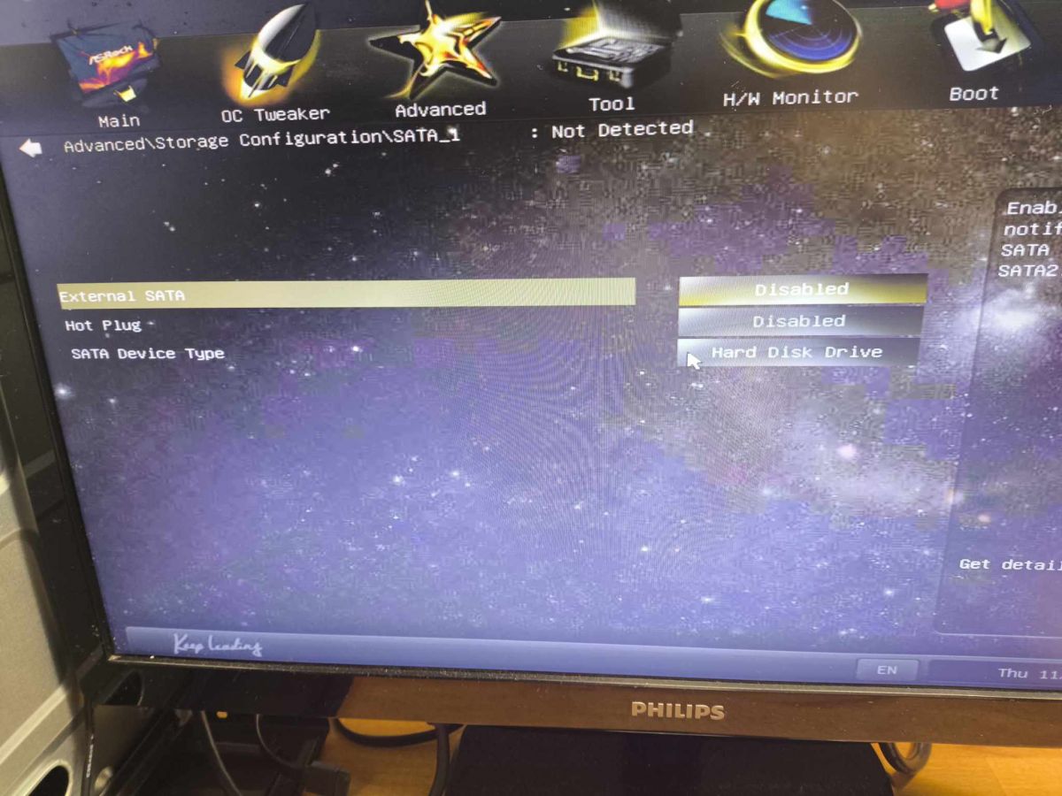 ASRock H81M-VG4: BIOS nie wykrywa SSD przy podłączeniu z innymi ...