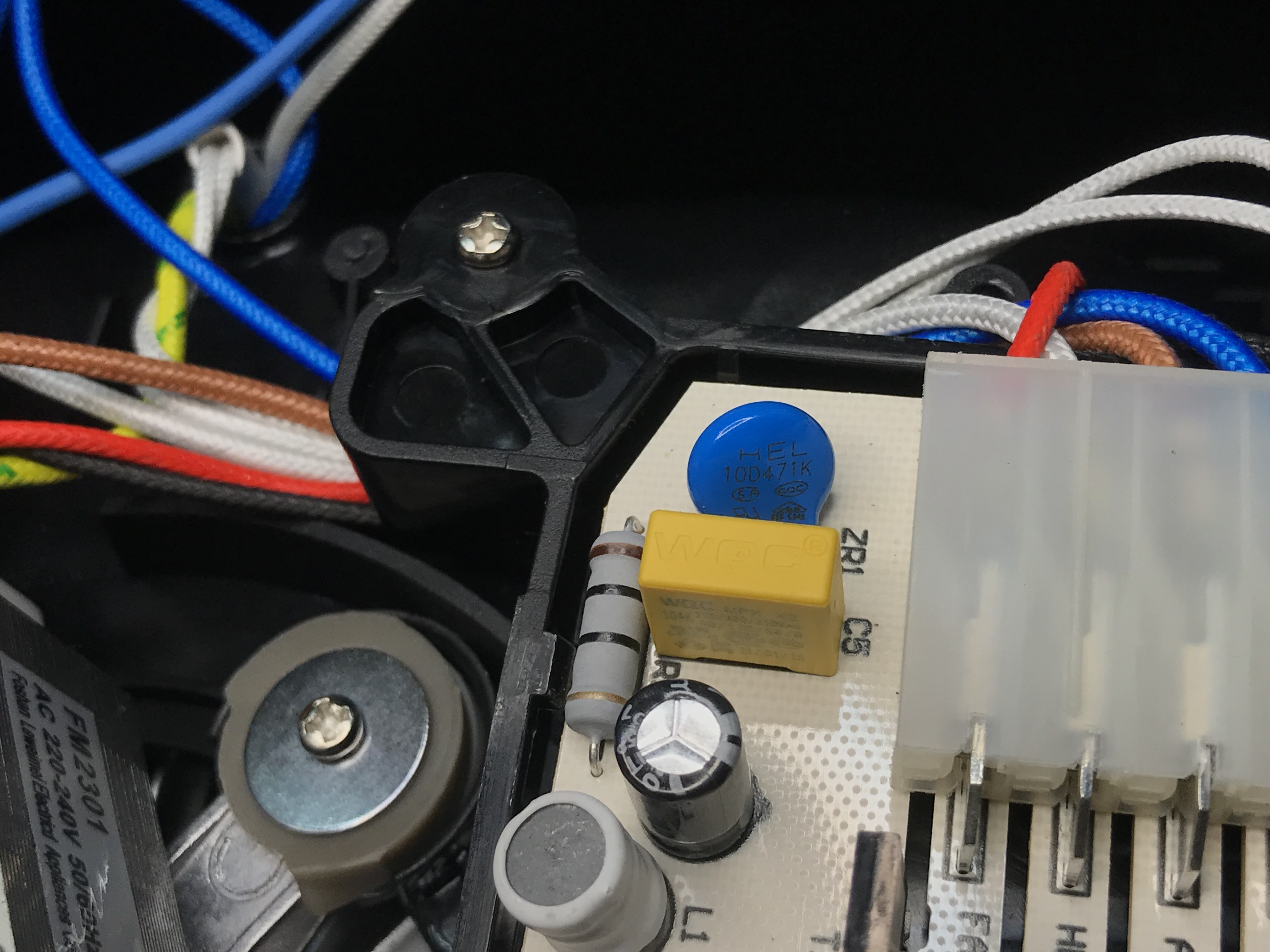 OpenBeken on BW-AF1 fryer with WiFi - interior, TYWE3S/WB3S, configuration